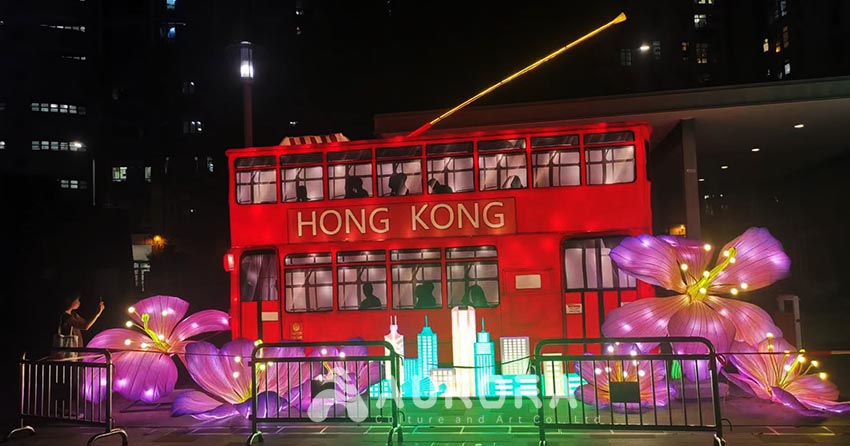 Lanterns Light Up Hong Kong For Mid-Autumn Festival