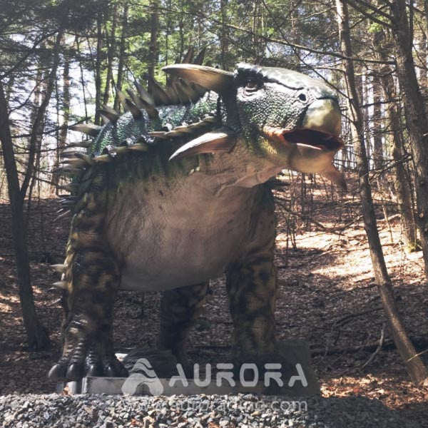 Life Size Ankylosaurus Robotic Dinosaurs - Aurora Dinosaur