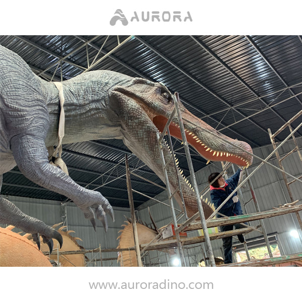 Lifesize Animatronic Spinosaurus for Dino Dragon Exhibits
