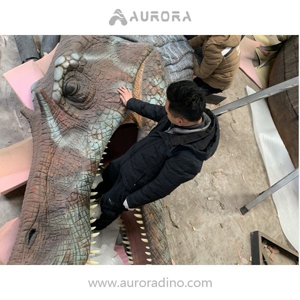 Lifesize Animatronic Spinosaurus for Dino Dragon Exhibits