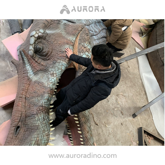 Lifesize Animatronic Spinosaurus for Dino Dragon Exhibits