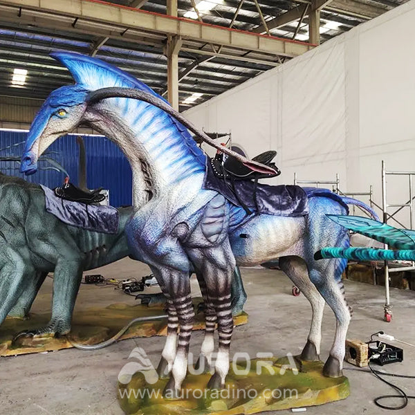 Dire Horse Rides For Animatronic Avatar Movies Prop