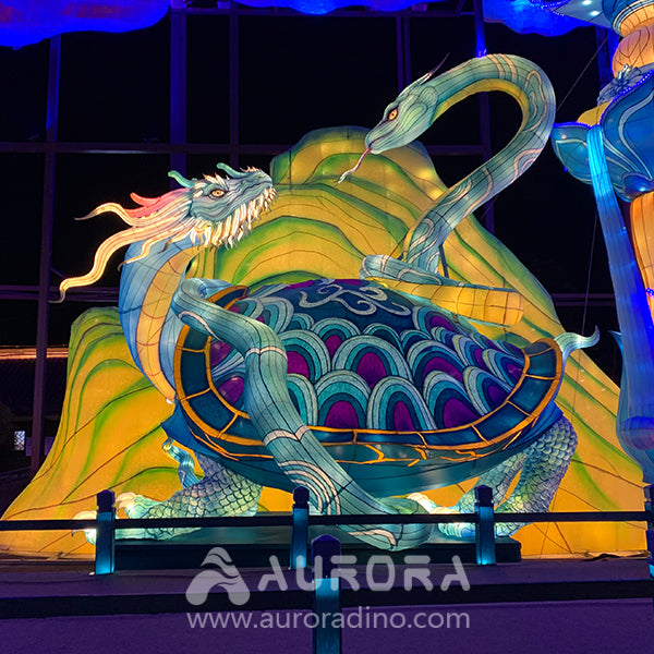Chinese Mythical Animal Lantern -Xuanwu