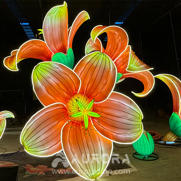 Flower(Bombax ceiba) Lighting Lantern Group