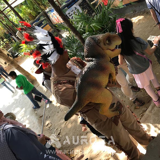 Baby Tyrannosaurus Rex Puppet For Relistic Dinosaur Prop