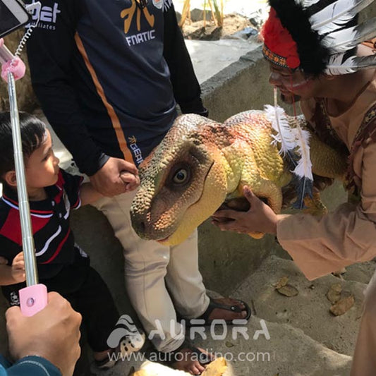 Baby Tyrannosaurus Rex Puppet For Relistic Dinosaur Prop