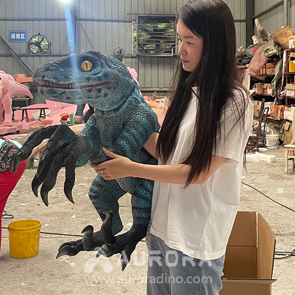 Velociraptor Hand Puppet For Dino Events