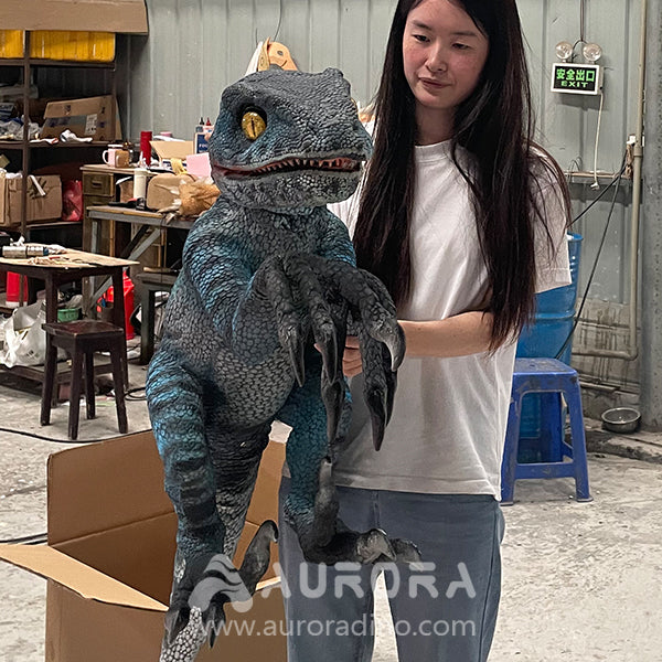 Velociraptor Hand Puppet For Dino Events