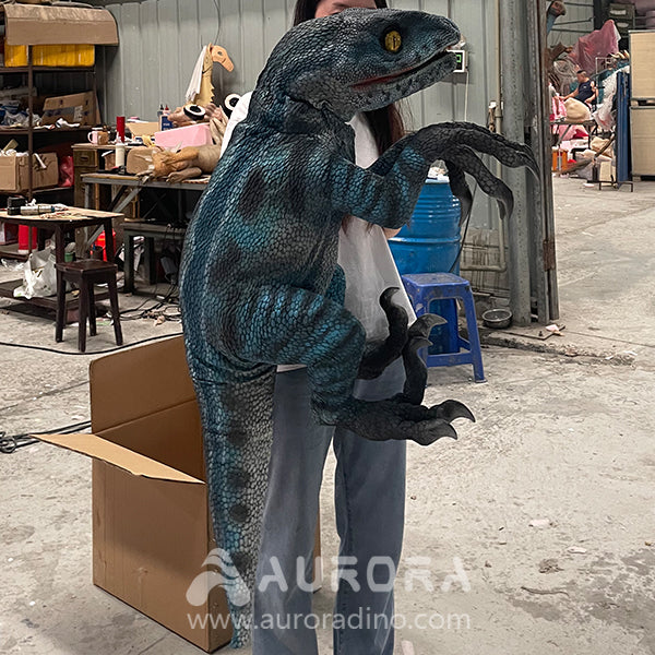 Velociraptor Hand Puppet For Dino Events