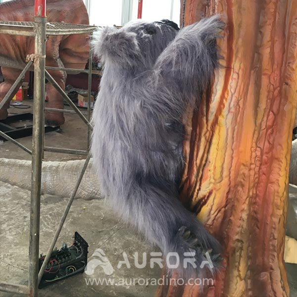 Baby Koala Climbing Tree Animatronic Group